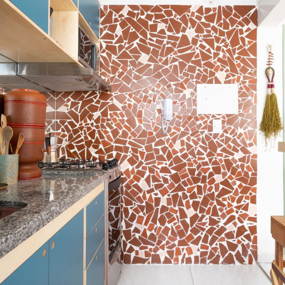 Piso de caquinho: a herança brasileira que conquista a arquitetura ...